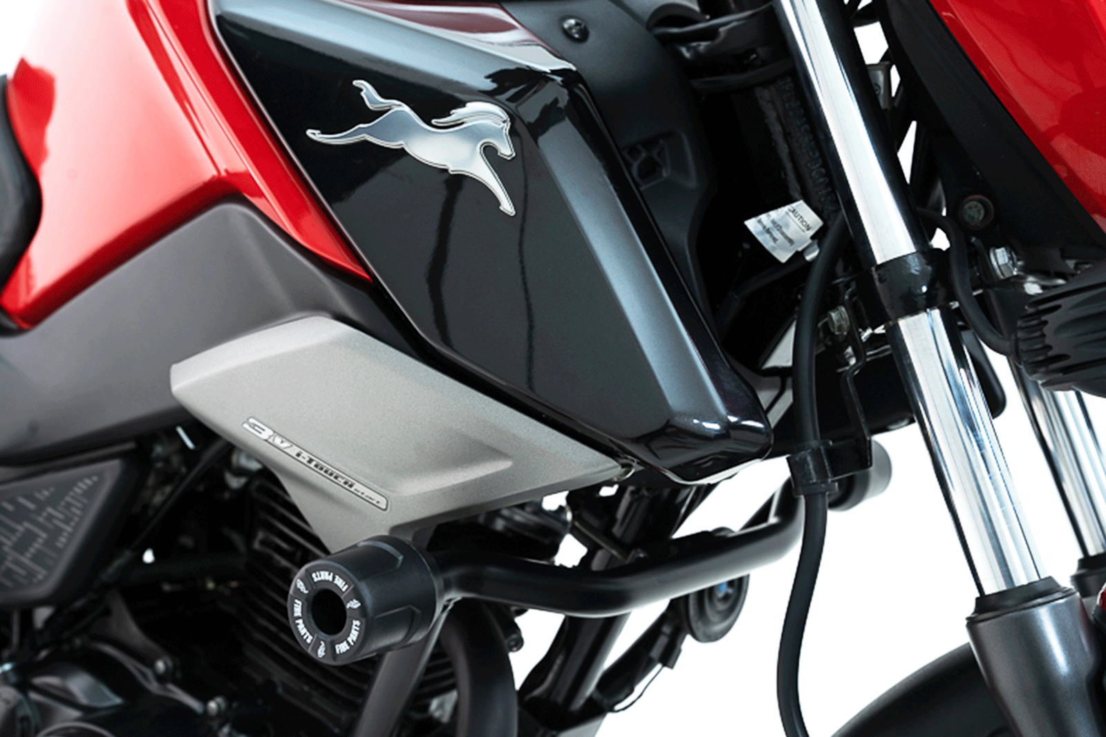 SLIDER GHOST NEGRO/GRIS TVS RAIDER 125