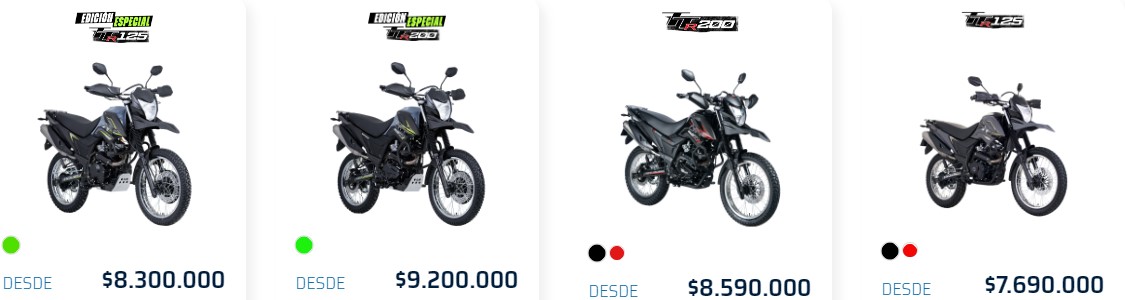 Nuevas TTR200 y TTR 125 2024: Espectaculares y con DryBag FP Incluido